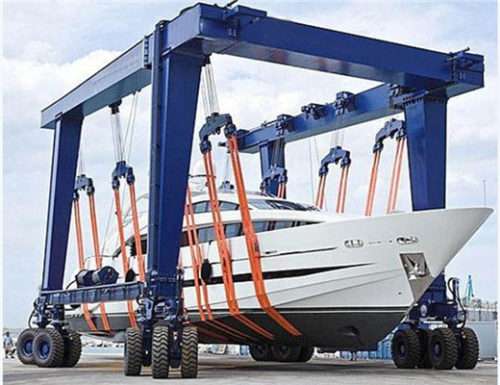 Boat Crane - Professional Travel Lift Frpm Good Manufacturer